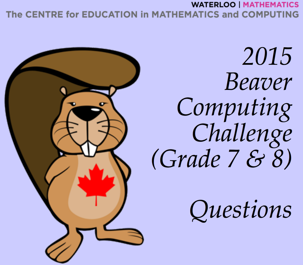 CodeBC – Waterloo: Beaver Computing Challenge