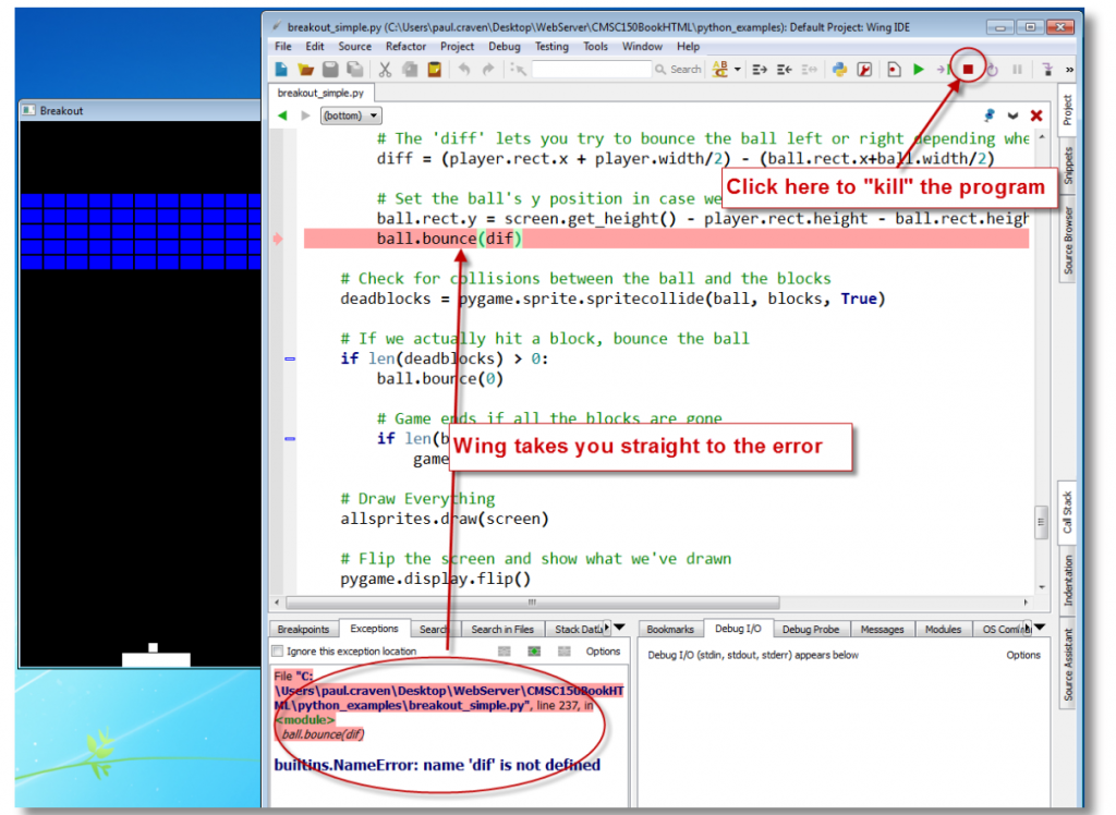 CodeBC – Make Arcade Games using Python and Pygame (course)
